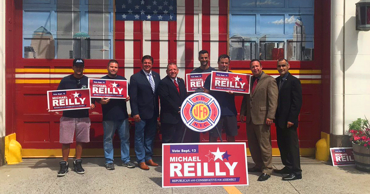 Mike Reilly Endorsed by the Uniformed Firefighters Association | Mike ...